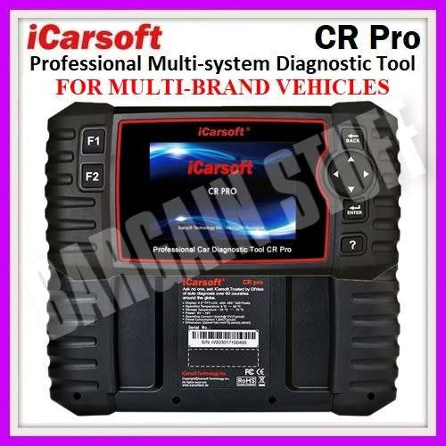 Scanners - iCarsoft CR Pro Multi-System Professional Diagnostic Tool ...